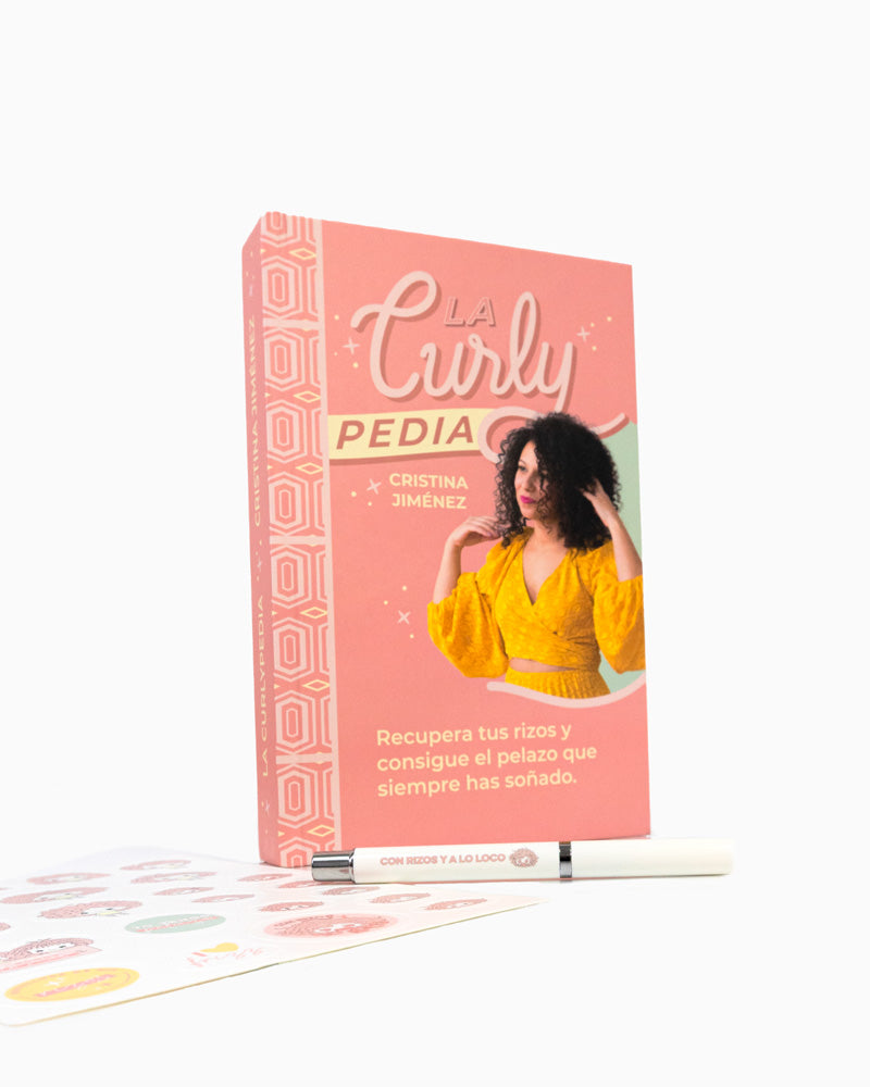 La Curlypedia libro sobre el cuidado del pelo rizado - Bio Sakure